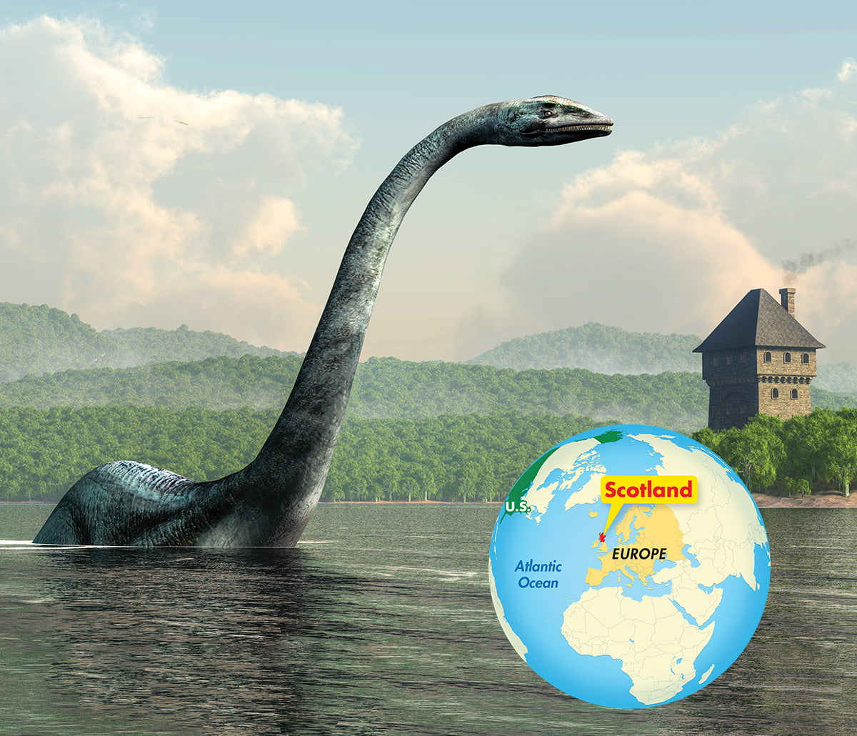 Nessie Lake Monster Loch Ness Monster: Largest Hunt In Decades Takes