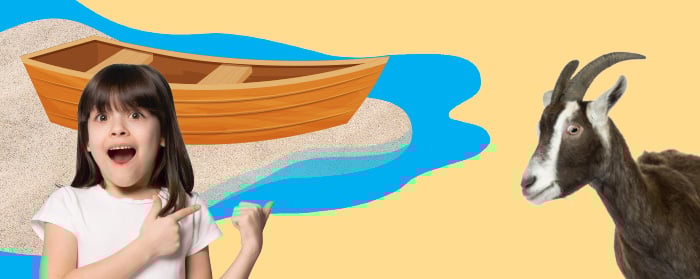 Please, Goat. Get Off My Boat!