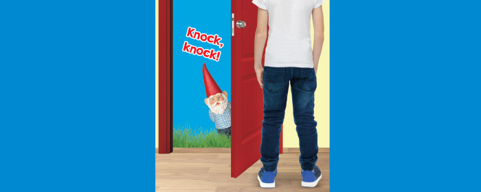 Knock, Knock! It’s a Gnome